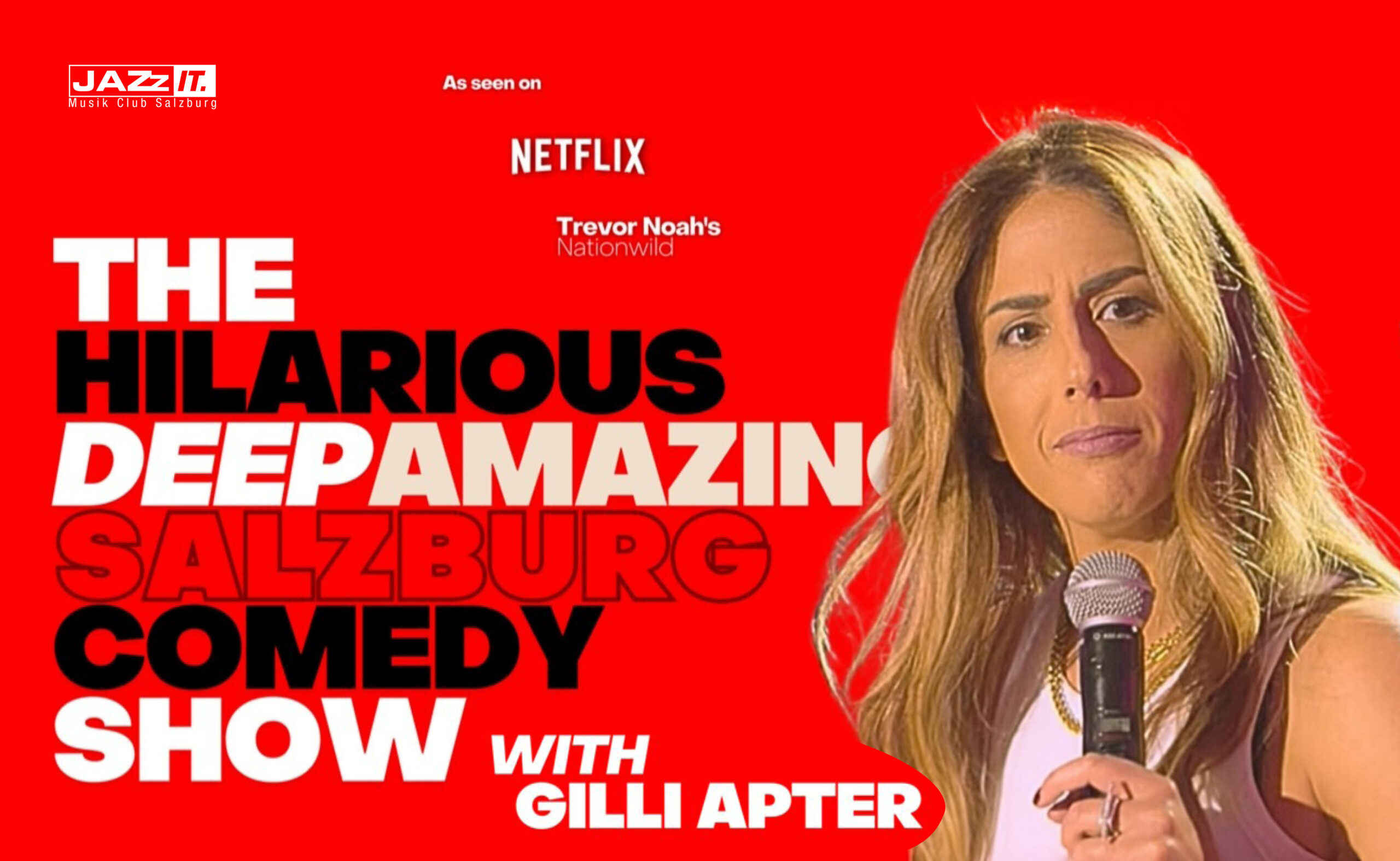 The Hilarious Deep Amazing Salzburg Comedy Show with Gilli Apter ...